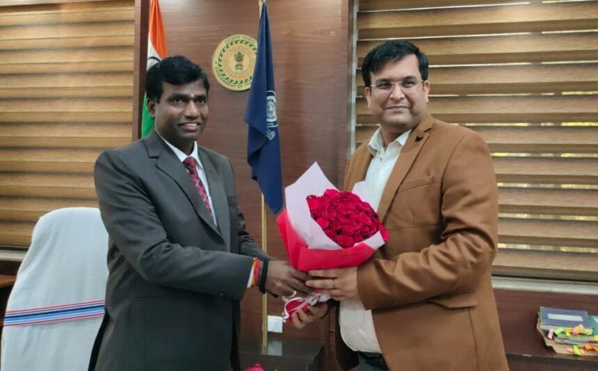 रांची DC मंजूनाथ भजंत्री ने संभाला पदभार
