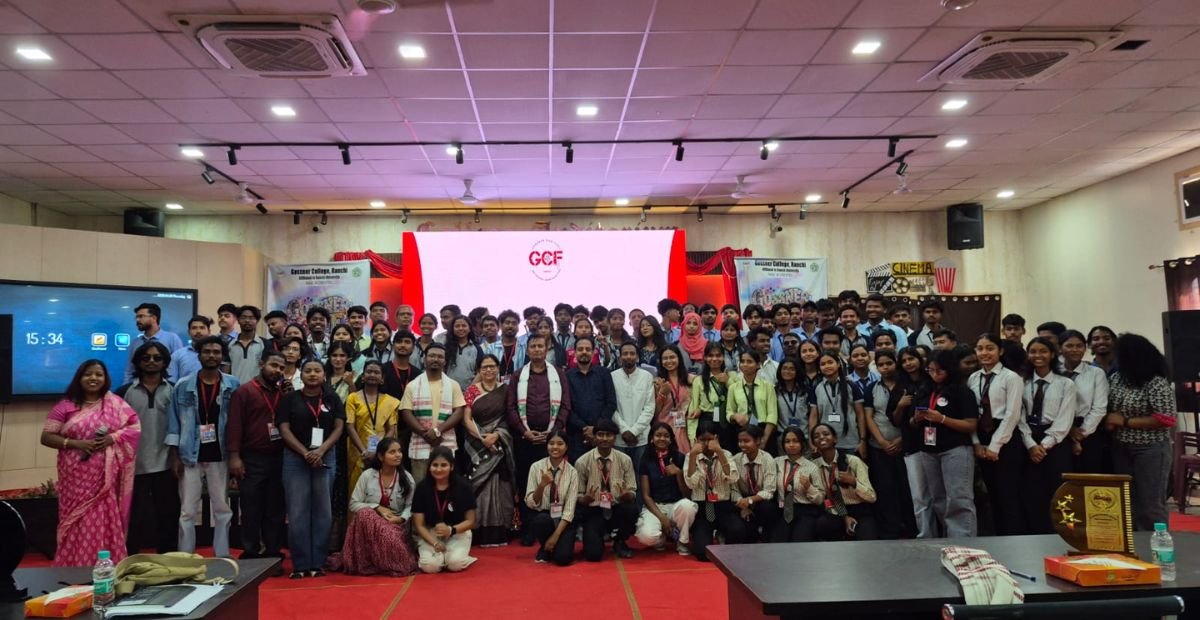 रांची में शुरू हुआ GCF 5.0: तीन दिवसीय सिने फेस्ट में फिल्म और कला का संगम